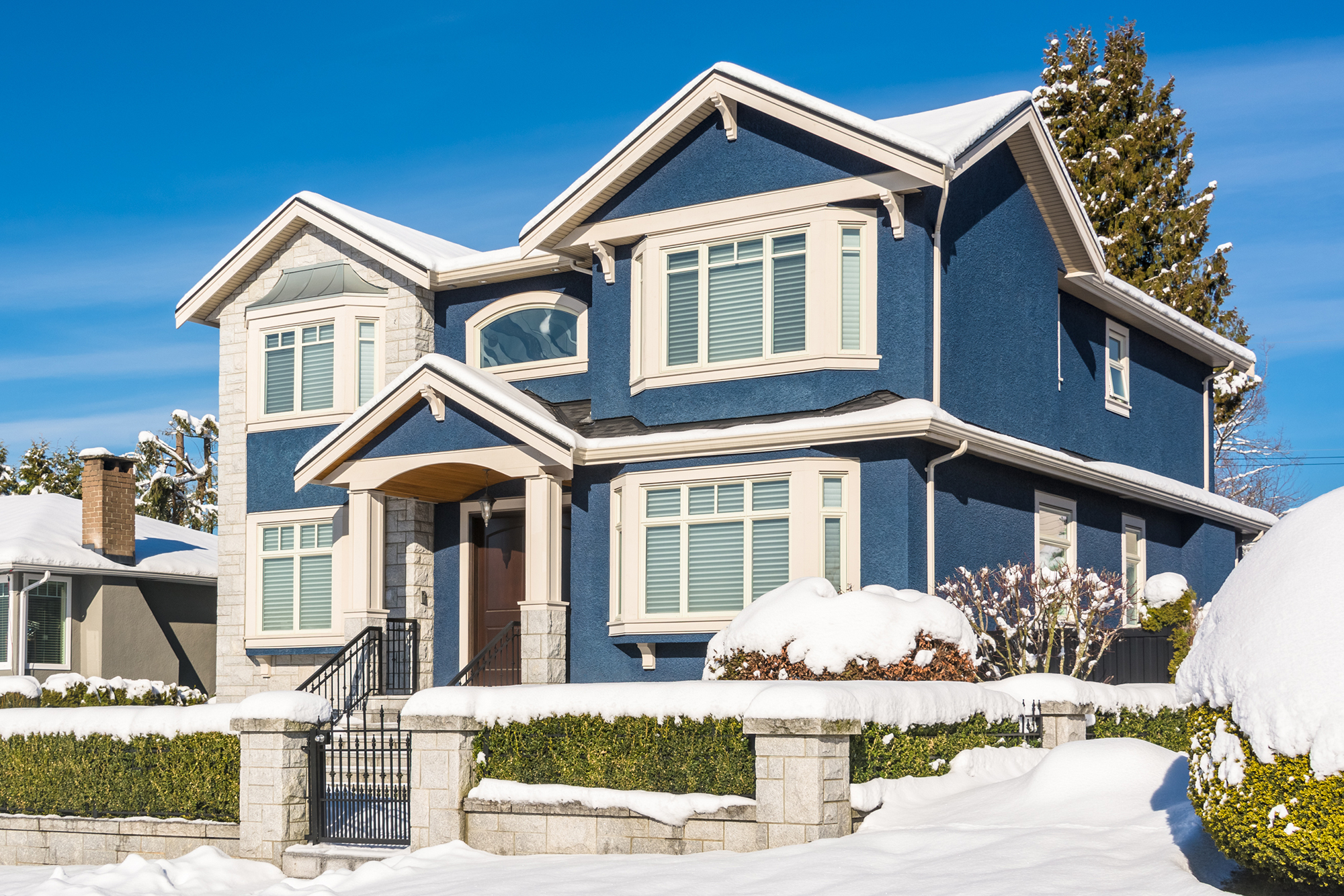 Best Exterior Paints for Cold Winter Conditions | Precision Painting Plus